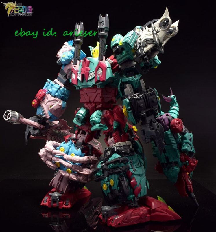 Perfect Tfc Toys Piranacon Poseidon P001-P006 Action Figure In Stock ...