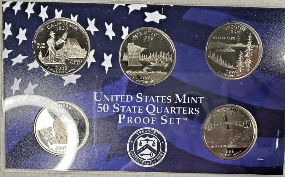 State Quarter Proof Set with Territories Complete set | eBay