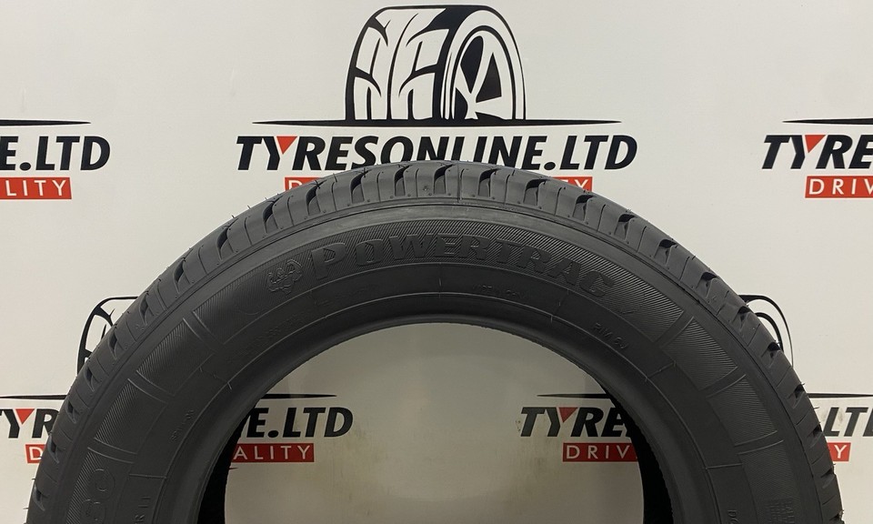 2 X 205 65 16C POWERTRAC COMMERCIAL 205/65R16C 107/105T 8PR C & B RATED ...