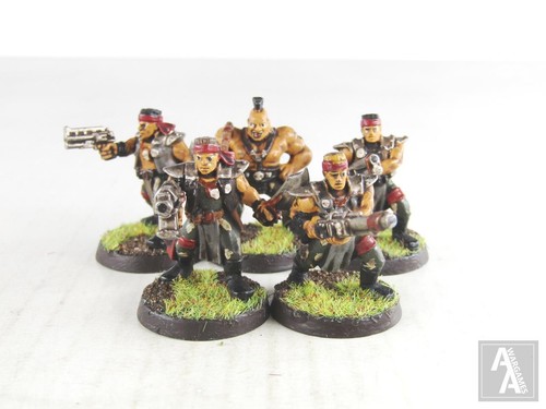(8560) 5x Gangers Orlocks Goliath Necromunda 40k Warhammer | eBay
