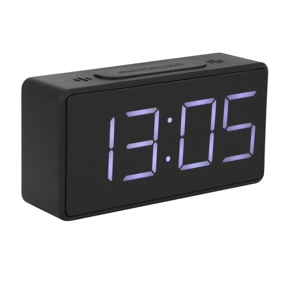 Simple LED Alarm Clock With Snooze Function For Student Home Use ...
