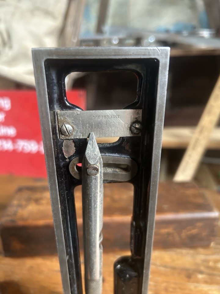 Early Starrett 133A Engineers & Plumbers Level With Adjustable Incline ...