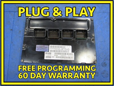 07 Jeep Commander 5.7 ECU ECM PCM Engine Computer Control 05187056AD ...