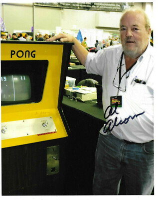 Allan Alcorn Authentic Signed 8x10 Photo Autograph, Pong, Video Game ...
