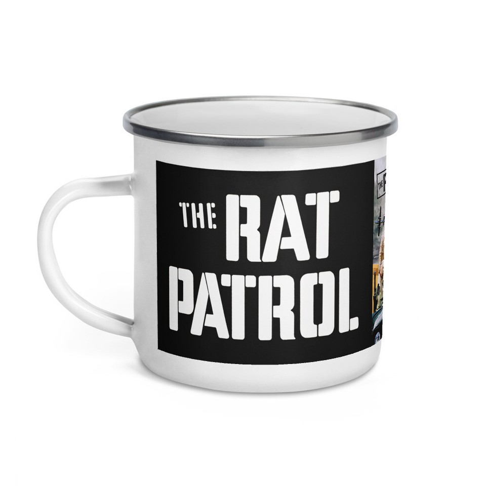 Rat Patrol 1966 - 1968 Collectible Enamel Camping Style 12 oz Beverage ...