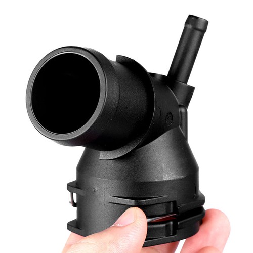 Upper Radiator Coolant Pipe Hose Connector For VW Jetta CC Passat ...