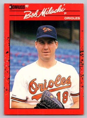 1990 Donruss #333 Bob Milacki Baltimore Orioles | eBay