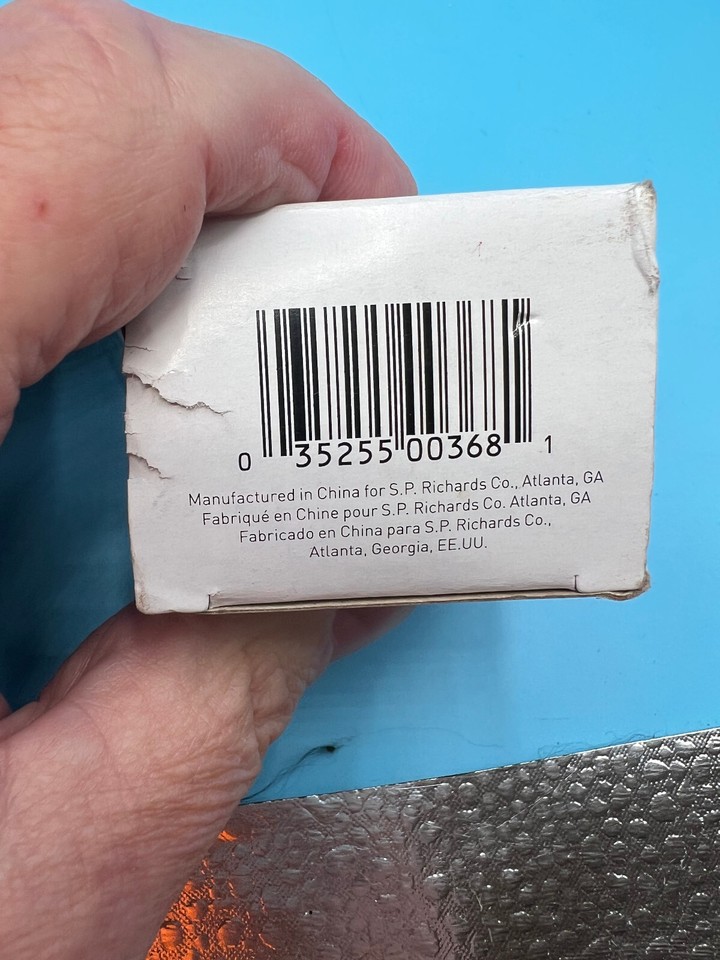 Sparco S.P. Richards Company Tally Counter with Finger Ring Silver ...