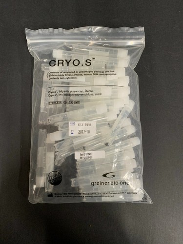 Greiner Bio-One Cryo.S PP with Screw Cap - Bag of 50 | eBay
