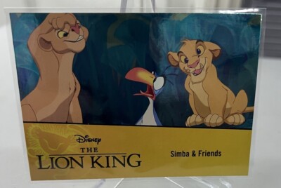 2020 Upper Deck Disney Lion King Silver Simba & Friends #50 | eBay