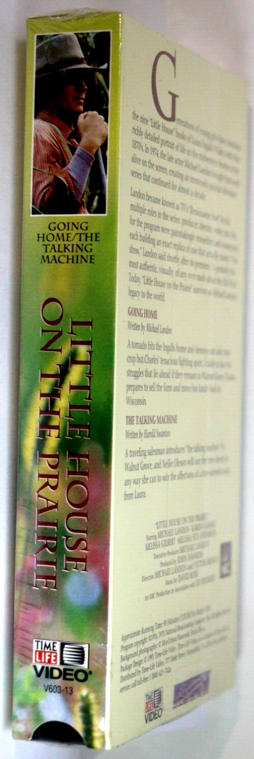 Little House On The Prairie Going Home/The Talking Machine VHS Time ...