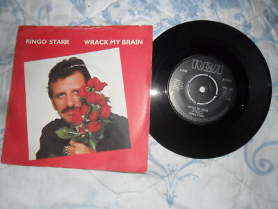 Ringo Starr - Wrack My Brain - Used Vinyl Record 7 - U34z | eBay UK