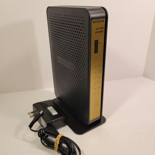 NETGEAR Cable modem AC 1900 WIFI Router C6300BD DOCSIS 3.0 Any Cable ...