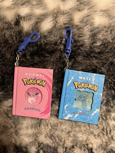 Pokemon - Mini Keychain Book - Gen 1 Normal And Water Types - Nintendo ...