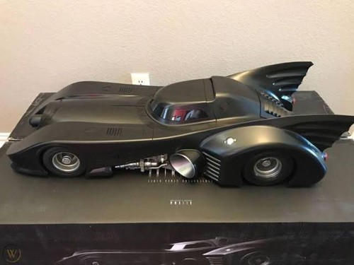 Hot Toys Movie Masterpiece Batman Batmobile 1989 1/6 Scale Vehicle Used ...