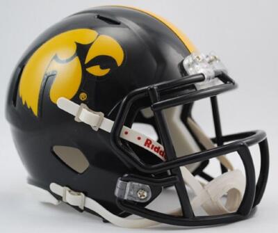 Iowa Hawkeyes Mini Speed Replica Helmet [NEW] NCAA Miniature Desk ...