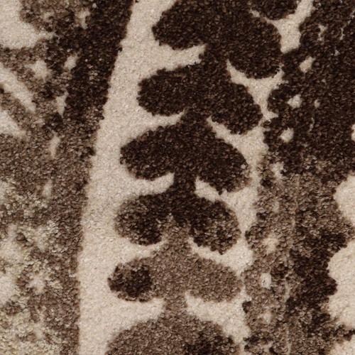 Home Decorators Collection Spiral Medallion Ivory/Brown 5 ft. x 7 ft ...