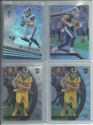 (8) COOPER KUPP 2017 PANINI ROOKIE CARDS W/ REFRACTORS !!!WOW!!! | eBay