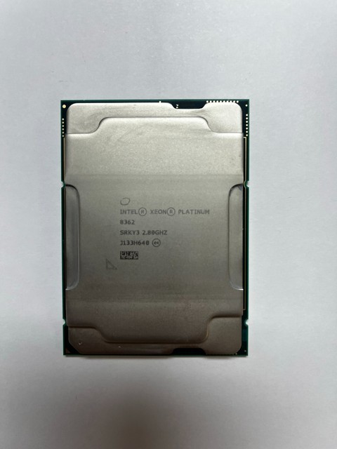 Intel Xeon Ice Lake SRKY3 2.80 GHz PLATINUM-8362 FCLGA4189 CPU ...