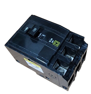 Square D QO3100 3P 100A Circuit Breaker SQO 240VAC Plug-On Circuit ...