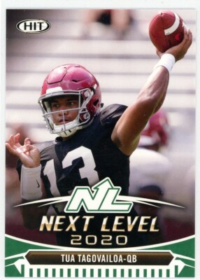 2020 Sage Hit Premier Draft Low Series Tua Tagovailoa Next Level Green ...