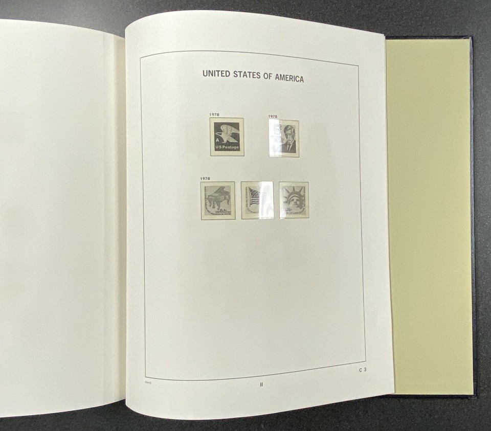 Set Of 2 Davo Stamp Album With Dust Cover With Pages | eBay