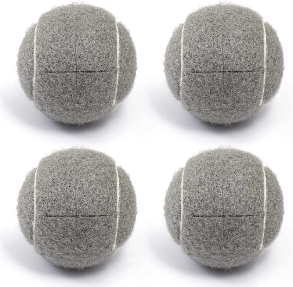 4PCS Pre-Cut Tennis Balls, Pre-Cut Walker Tennis Balls for Walkers ...