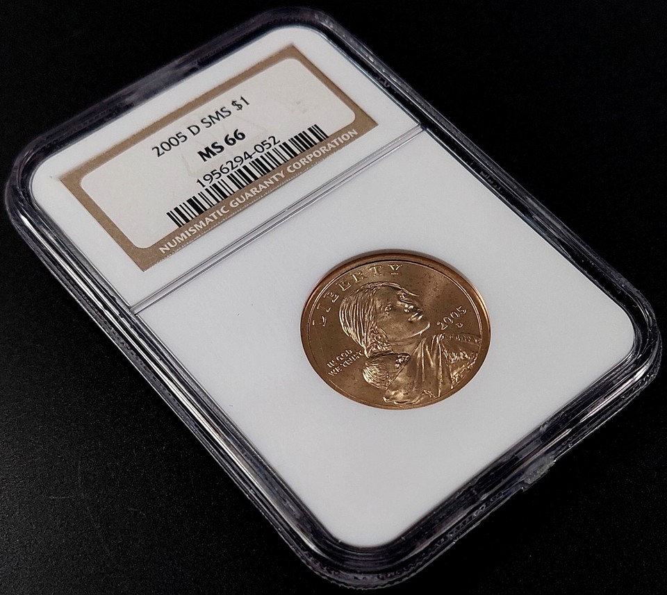 2005 D SMS Sacagawea Dollar certified MS 66 by NGC! | eBay