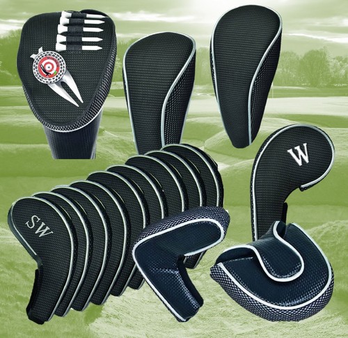Magnetic Magnetix Golf Club Headcover Driver Fairway Hybrid Wedge ...