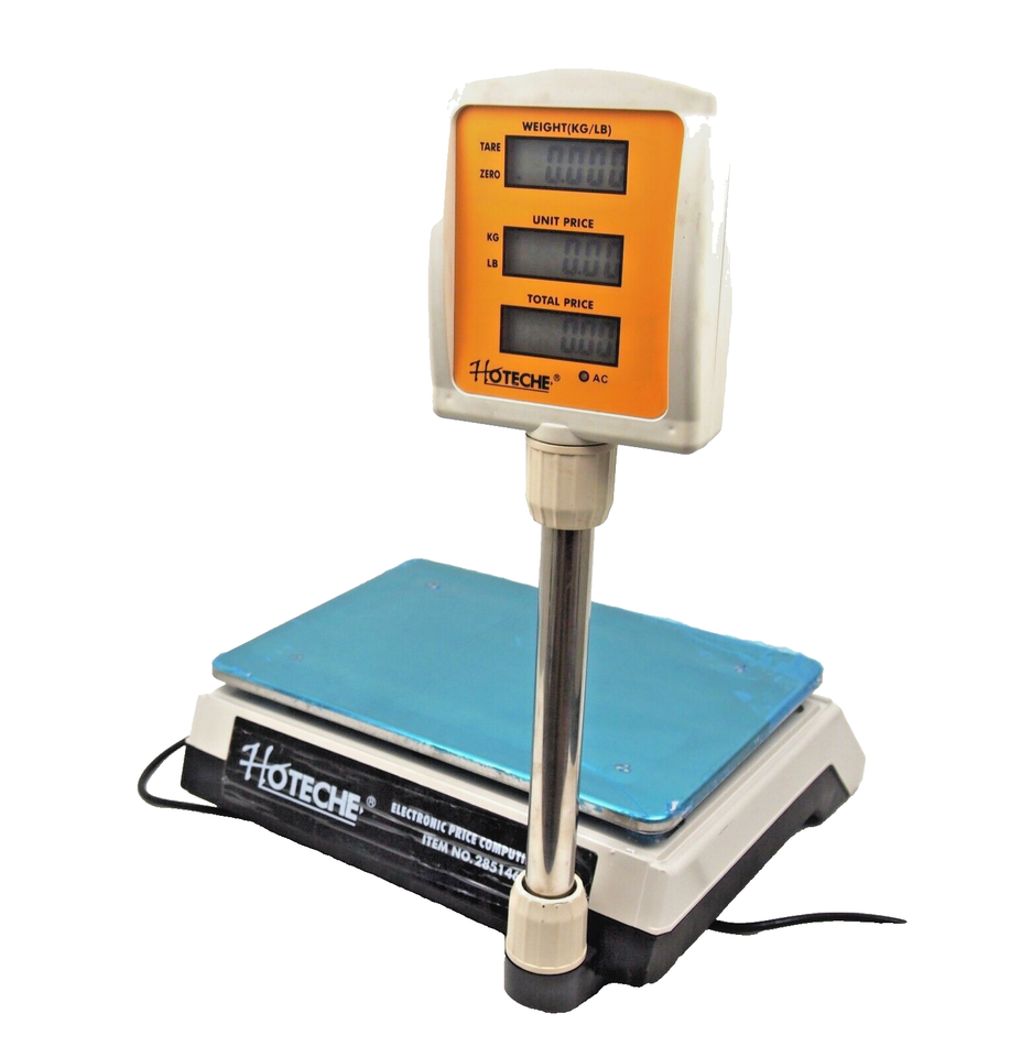 Hoteche Electronic Price Computing Weighing Scale Pole Display 88LBS ...