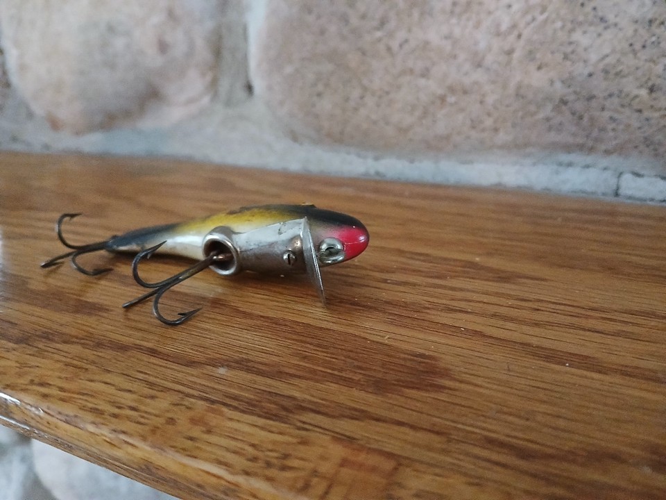 Old Paw Paw Caster Mud Minnow No. 7000 Pike/Perch Scale | eBay