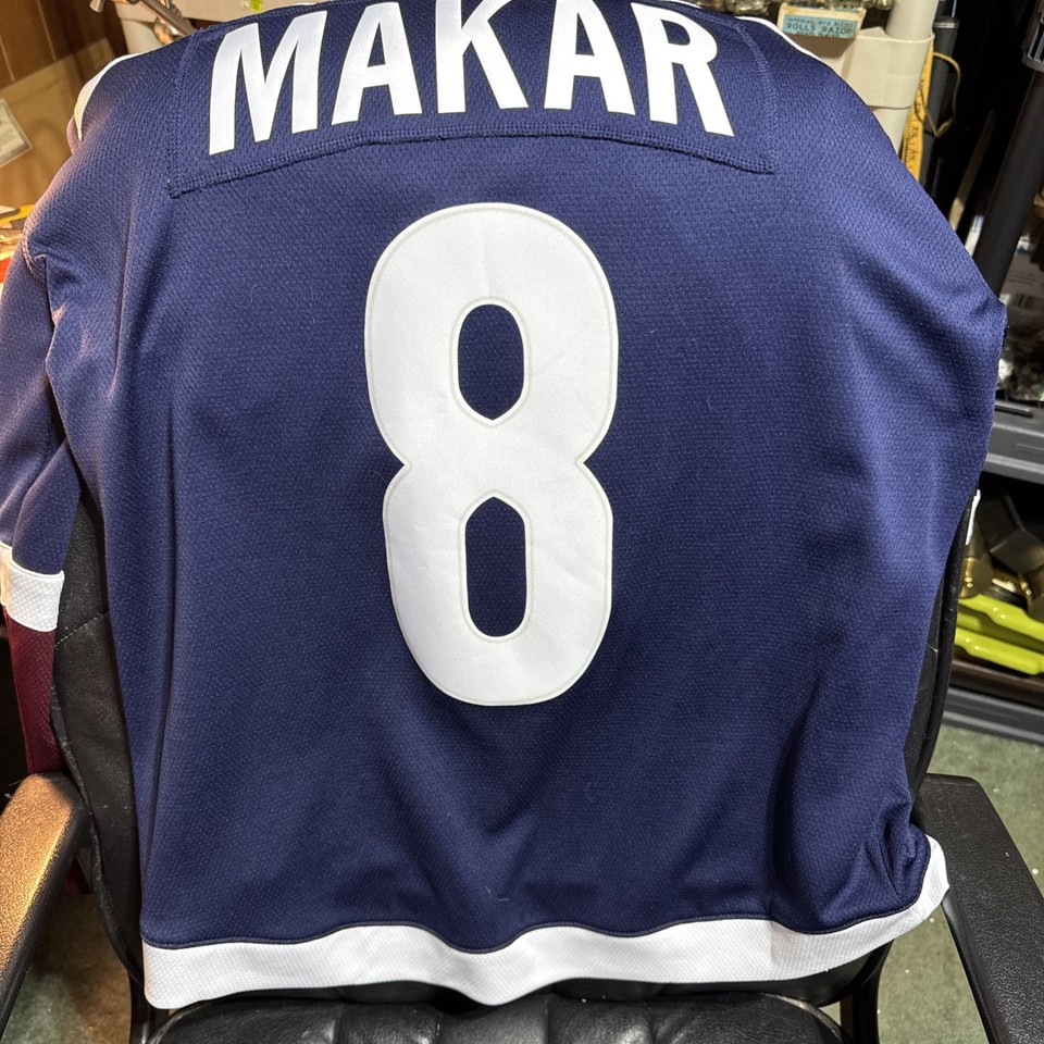 NHL Colorado Avalanche Cale Maker Fanatics Hockey Jersey XS | eBay