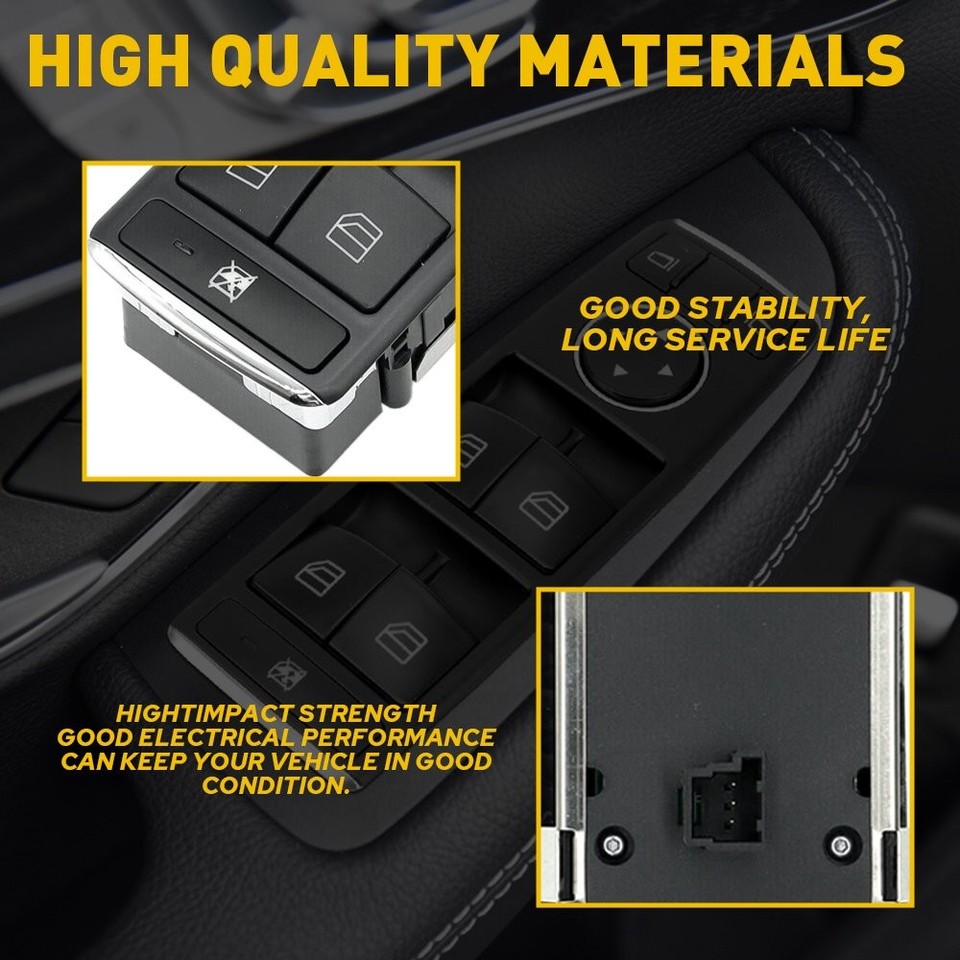 Master Power Window Switch For 2009-2012 Mercedes Benz GLK350 Front ...