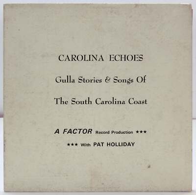 Pat HOLLIDAY / Vinyl Record Carolina Echoes Gulla Stories & Songs 1st ...