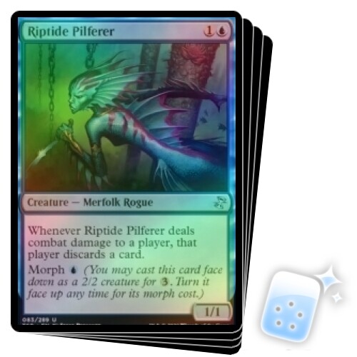 Foil Riptide Pilferer X4 M/NM Magic: The Gathering MTG Time Spiral Remastered | eBay