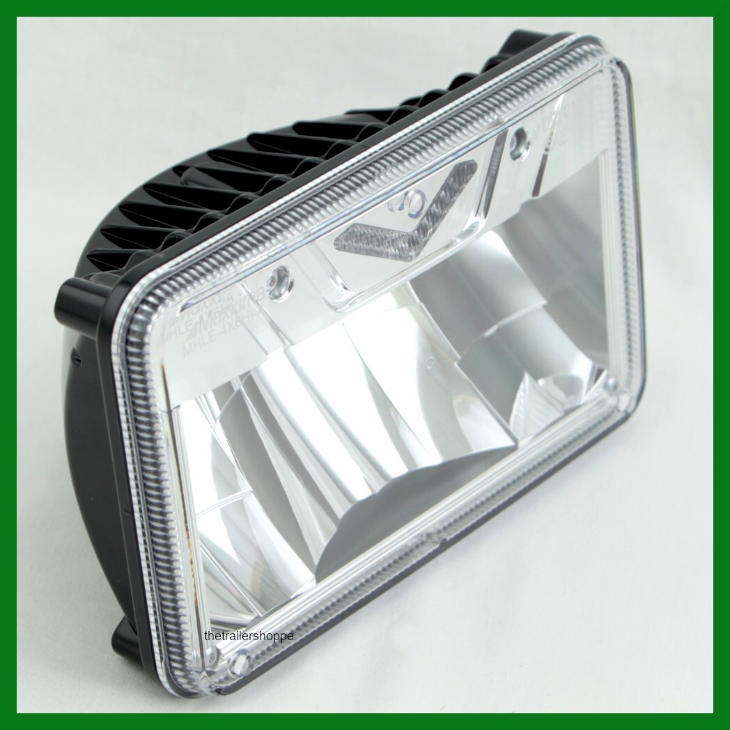 Maxxima 4"X 6" Low & High Beam White LED Replacement Headlight -Set of ...