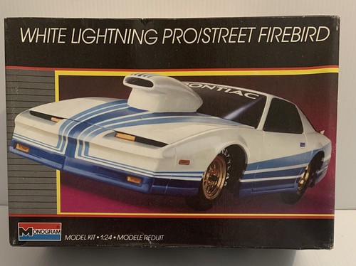 Monogram 1/24 White Lightning Pro/Street Firebird BOX, Inst. sheet ONLY ...