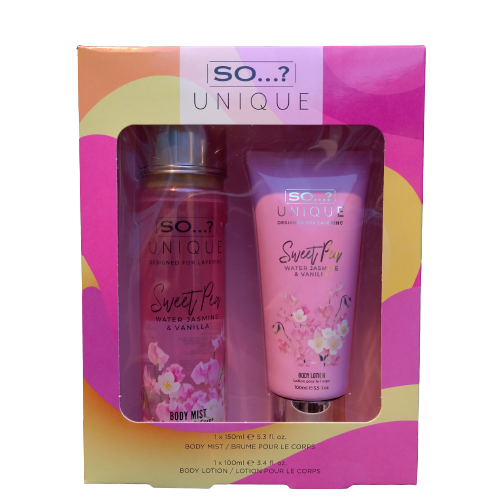 So…? Miss So…? Unique Body Mist 150ml Fragrance Spray Present Gift Set ...