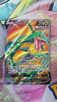 RAYQUAZA V FULL ART 210PV 193/203 HOLO - NEUF - CARTE POKEMON | eBay