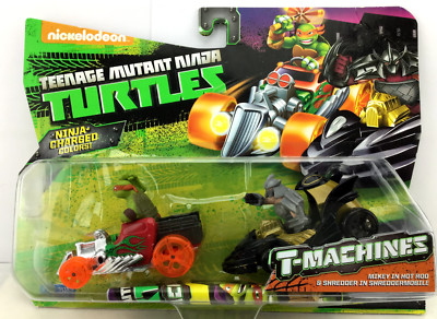 Teenage mutant ninja turtles MIKEY IN HOT ROD & SHREDDER IN ...