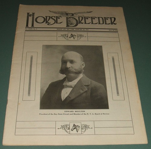 American Horse Breeder Magazine for February 23rd, 1916 | eBay