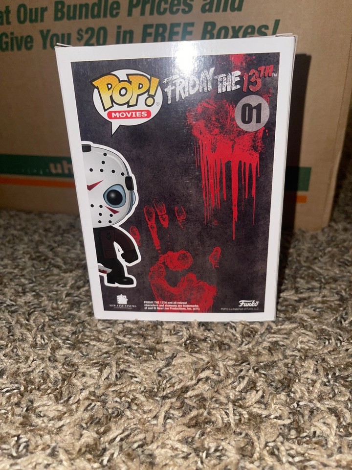 Funko Pop Movies: Friday the 13th Jason Voorhees Vinyl Figure - 2292 ...