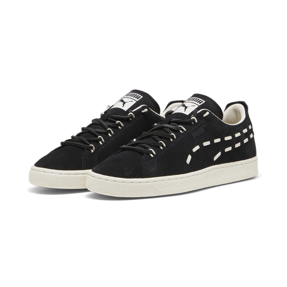 Puma Suede Decon 39649401 Mens Black Suede Lifestyle Sneakers Shoes | eBay