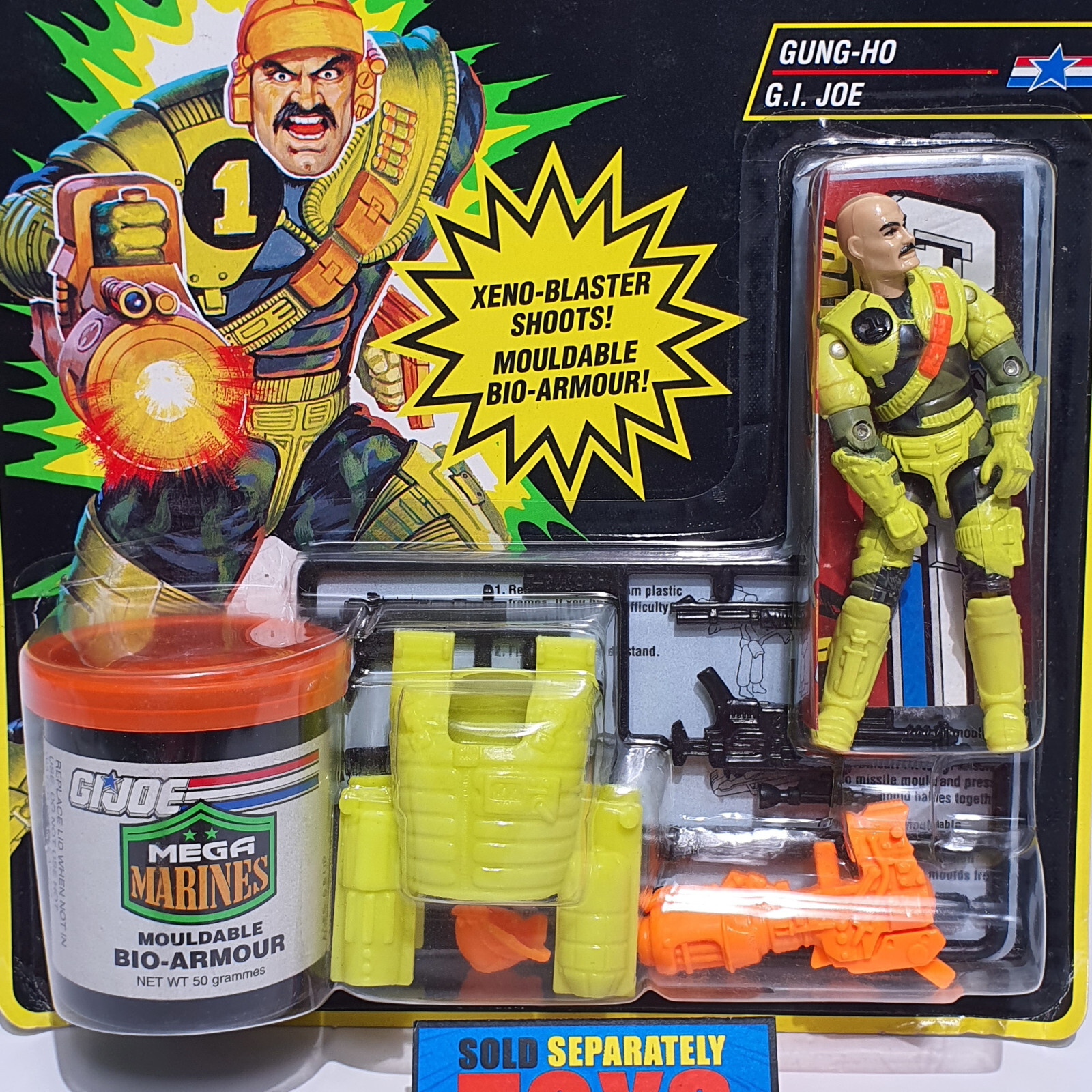 GI Joe GUNG HO UK Greece Portugal Mega Marines Euro international MOC ...