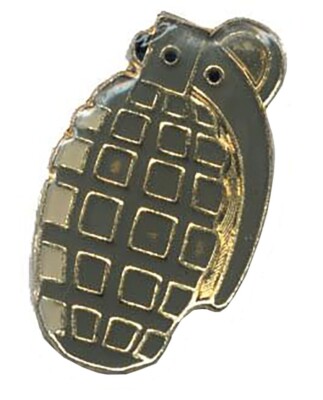 Pack of 12 Hand Grenade Bike Motorcycle Hat Cap Lapel Pin HP1961 | eBay