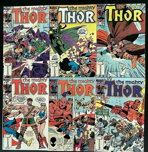 THOR Marvel 1980's Select One 352 354 355 356 357 362 ALL AS NEW, NEVER ...