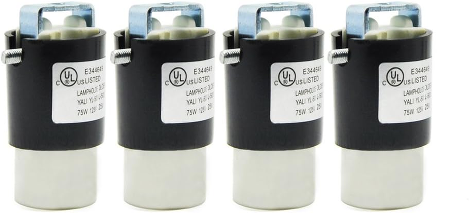 E12 Socket,Ceramic Candelabra Socket E12 Bulb Lamp Holder,Screw Fixing ...