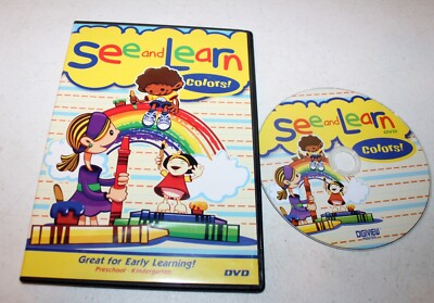 See and Learn - Colors (DVD, 2006) Early Learning Preschool ...