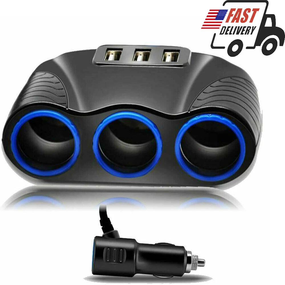3 Way Car Charger
