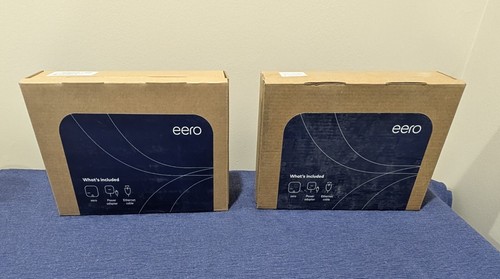 EERO Pro B010001 2nd Generation AC Tri-Band Mesh Router - White Sealed ...